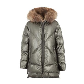 BLONDE No.8 Parka Frost - - Coats - Damen - Gr&uuml;n - L