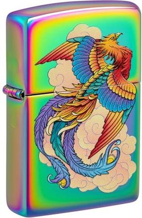 Zippo Sturmfeuerzeug - Phoenix, Multi Color, Color Image - Nachfüllbar - Wiederverwendbar - Windfestes Design - Geschenkbox - Made in USA