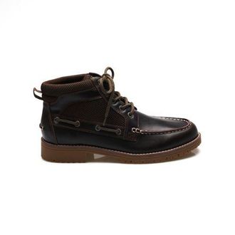 Lands End Leder-Schn&uuml;rstiefel, Herren, Gr&ouml;&szlig;e:41H regular, Braun, Leder, by Lands End