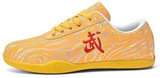 Generic Chaussures De Tai Chi Kung Fu Unisexe Respirant Anti-Dérapant Arts Martiaux Sports Gym Entraîneurs pour La Marche Quotidienne Entraînement Exercices M