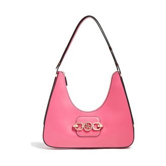 Guess Schultertasche Hobo Hensely - - Bags - Damen - Rosa - ONE SIZE