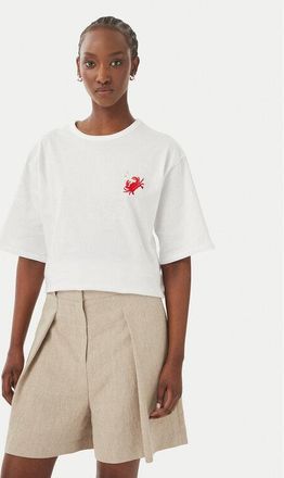 Vero Moda T-Shirt Tammie 10352701 Wei&szlig; Regular Fit