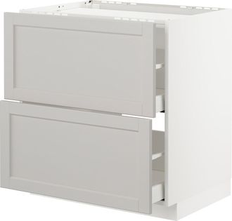 IKEA METOD Unterschr.f. Kochf./2 Fronten/2Sch