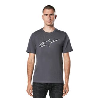 Alpinestars Herren T-Shirt Ageless Shadow Csf Tee Kurzarmshirt f&uuml;r M&auml;nner mit Rundhalsausschnitt Kohle/Schwarz XL