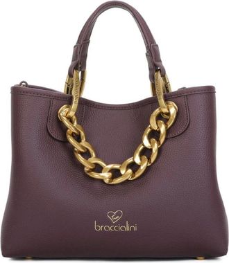 Braccialini Femme, Sacs, Rouge, Taille: ONE Size Beth Jewels Medium Handbag