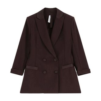 Imperial Femme, Vestes, Brun, Taille: 46 FR Veste Élégante pour Homme