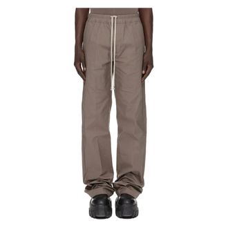 Rick Owens Pantalon Dietrich &agrave; cordon - Homme - Sport - Gris - Taille: XL