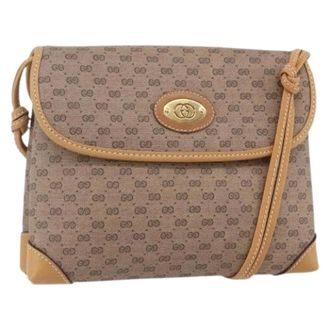 Gucci Sac bandouli&egrave;re en plastique Pre-owned - Femme - Pre-owned - Beige - Taille: ONE Size