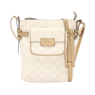 Loewe Pre-owned Canvas Umh&auml;ngetasche - - Pre-owned - Damen - Wei&szlig; - ONE SIZE