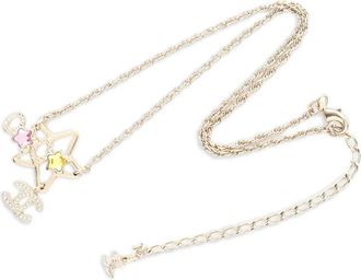 Chanel collier à pendentif étoile (1986-1988) - Or