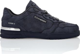 Plein Sport Nabuk Eco Leder Lo-Top Turnschuhe