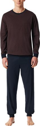 Schiesser Herren Schlafanzug lang mit Bündchen - Nightwear Set