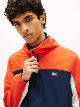 Tommy Jeans Outdoorjacke TJM OUTDOOR SHELL Windsheeter Windjacke Packable Fahrradjacke Regular fit mit Kapuze
