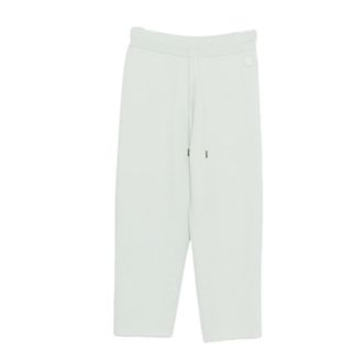 Moncler Woll- und Kaschmir-Mischung Cropped Jogginghose - - Trousers - Damen - Gr&uuml;n - S