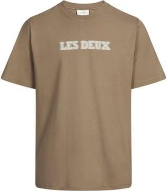 Les Deux T-shirt &agrave; manches courtes Brady en coton biologique