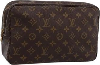 Louis Vuitton Pre-owned Canvas Clutch - Femme - Pre-owned - Brun - Taille: ONE Size