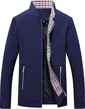 Generic Veste en cuir noir pour homme 2024 tendance pour hommes mode décontractée couleur unie mince veste casquette sans col veste top chemisier veste en cui