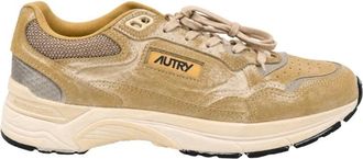 Autry Femme, Chaussures, Jaune, Taille: 39 EU Baskets