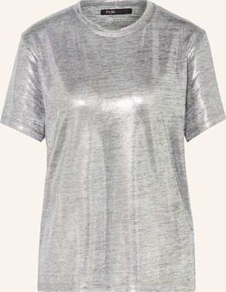 Maje T-Shirt silber