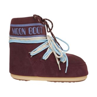 Moon Boot Icon Low Suede - - Shoes - Damen - Rot - 33 EU