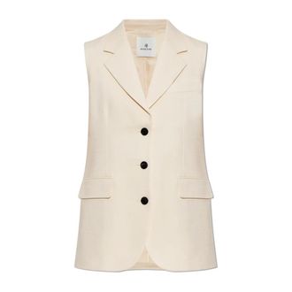 Anine Bing Sara Vest - - Suits - Damen - Beige - S