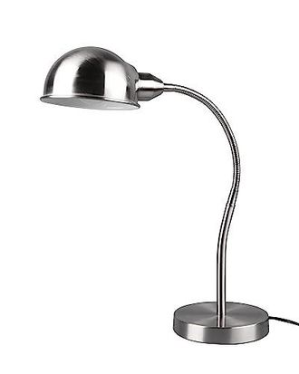 Trio Leuchten Tischleuchte Perry 504900107, Metall Nickel matt, exkl. 1x E27