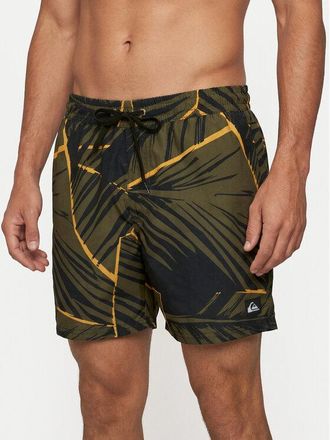 Quiksilver Badeshorts Everyday Printed Volley 15 EQYJV04219 Gr&uuml;n Regular Fit