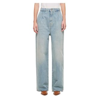 Loulou Studio Damen, Jeans, Blau, W25Gr&ouml;&szlig;e
