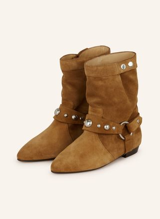 Isabel Marant Isabel Marant Boots Stania Mit Nieten braun