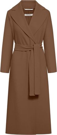 Max Mara Langer Mantel - Braun