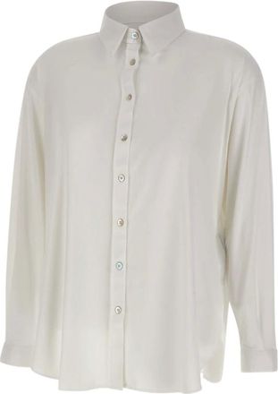 Roberto Ricci Design Rrd, Femme, Blouses et Chemises, Blanc, Taille: 44 FR Oxford Boyfriend