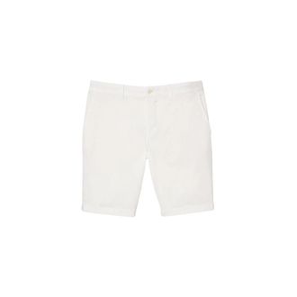 Lacoste Wei&szlig;e Slim Fit Bermuda Shorts - - Shorts - Herren - Wei&szlig; - M