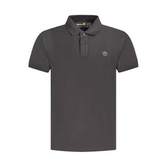 Timberland Klassisches Poloshirt Kurzarm - - Tops - Herren - Schwarzk - S