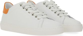 Moschino Leather Sneaker - White