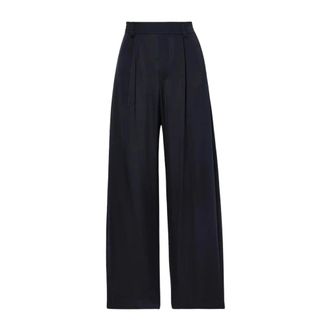 Vince Hose mit weitem Bein - - Trousers - Damen - Schwarzk - XS