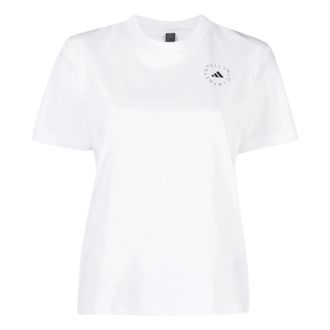 adidas by Stella McCartney aSMC Regl Tee - - Sport - Damen - Wei&szlig; - XS