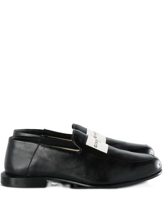 Givenchy logo-patch loafers - Noir