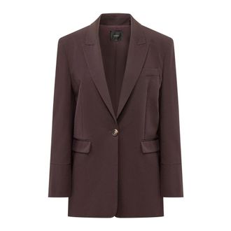 Pinko Kamut Giacca Fluido - - Jackets - Damen - Braun - XS