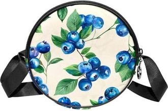 Generic Sac &agrave; bandouli&egrave;re Circle pour femme, petit sac &agrave; bandouli&egrave;re avec fermeture &eacute;clair, bretelles r&eacute;glables, sac &agrave; main rond d&eacute;contract&eacute; pour femmes et fi