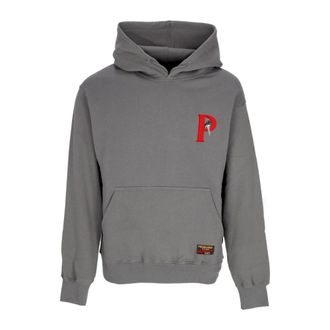 PROPAGANDA Crime Hoodie Grau Langarm - - Sweatshirts & Hoodies - Herren - Grau - XL