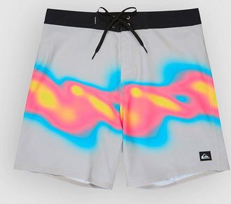 Quiksilver Surfsilk Straight 18 Boardshorts micro chip thermo stripe