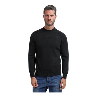 Gran Sasso Strickpullover mit Rundhalsausschnitt - - Knitwear - Herren - Schwarzk - L