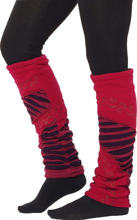 Purewonder Damen Stulpen Beinstulpen Beinw&auml;rmer Modell Nr. 26 Rot