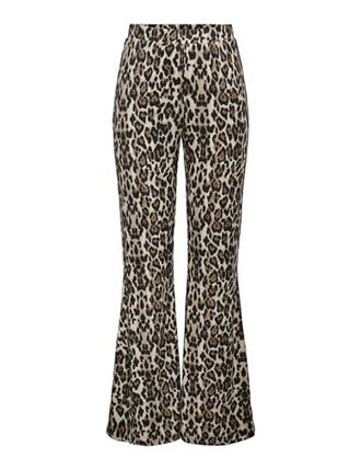 Only Onlanna Rib Flared AOP Legging CS JRS, Noir, XL