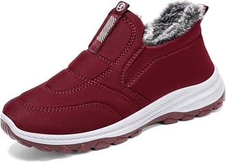 Generic Bottes de neige dhiver pour femme, chaussures orthop&eacute;diques d&eacute;contract&eacute;es et confortables, bottines courtes dext&eacute;rieur l&eacute;g&egrave;res et confortables, soutie