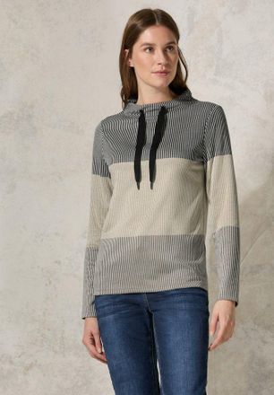 Cecil Langarmshirt aus strecthigem Viskosematerial