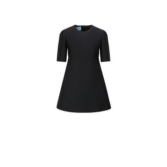 Prada Kurzarmkleid in Schwarz