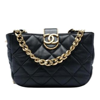 Chanel Pre-owned Quilted Satchel - - Pre-owned - Damen - Schwarzk - ONE SIZE
