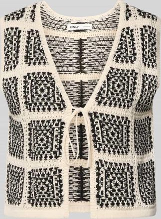 Only Regular Fit Weste aus Baumwoll-Mix Modell LOA