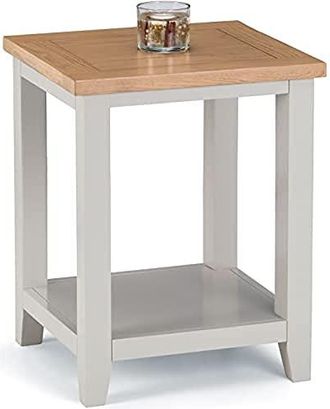 Julian Bowen Richmond Beistelltisch, grau und Eiche
